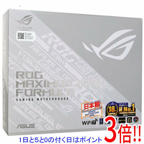 商品名【1日と5.0のつく日、18日はポイント3倍！】【中古】ASUS製 ATXマザーボード ROG MAXIMUS Z790 FORMULA LGA1700 元箱あり商品状態 動作確認済の中古品です。 ※中古品ですので、傷、汚れ等ある場合...