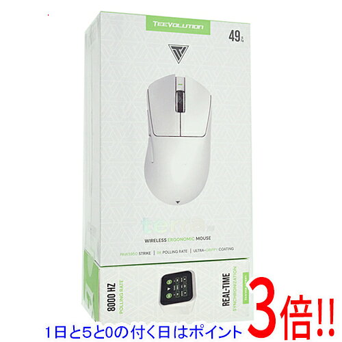 商品名Teevolution ゲーミングマウス TERRA PRO White - 8K INCLUDED TVN-TERRAPRO-WH-8k商品状態 新品 品名 TERRA PRO White - 8K INCLUDED 型番 TVN-...