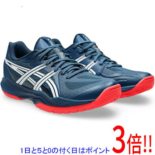商品名asics アシックス 26.0cm ハンドボールシューズ POWERBREAK FF 1071A101 マコ ブルー/ホワイト商品状態新品商品説明力強い左右への動きをサポートするグリップ性と安定性を両立したスタビリティモデル中足部か...