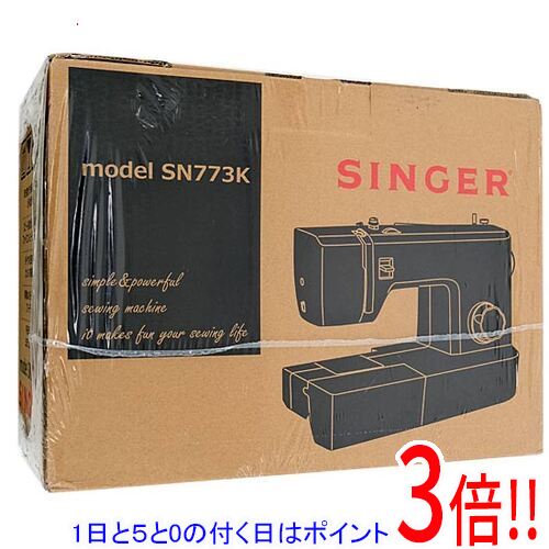 商品名シンガー 電動ミシン SN773K商品状態新品商品説明ブラックミシンでおしゃれ！厚物も得意！両手が空いて便利なフットコントローラー操作！初めてでも使いやすい！ 商品名電動ミシン型番SN773Kメーカー名シンガーその他 ※商品の画像はイ...