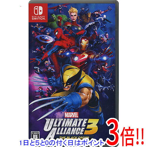 商品名【中古】MARVEL ULTIMATE ALLIANCE 3： The Black Order Nintendo Switch商品状態 開封済みの中古品です。☆ケース付き！※本商品は、製品の性質上、返品はお受けできませんのでご了承くだ...