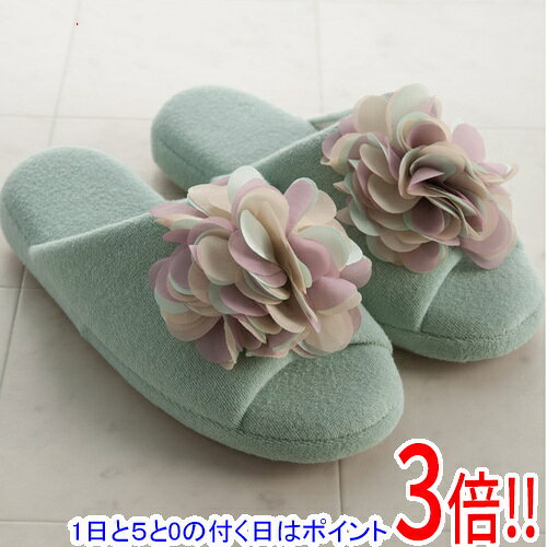 商品名【新品(開封のみ)】 センコー フェミニンスタイルの花モチーフ付きスリッパ コンフォ L 約23.5-25.5cm 91894 ブルー商品状態新品未使用品です。型番91894仕様L：約23.5-25.5cm生産地：中国素材・成分：本体...