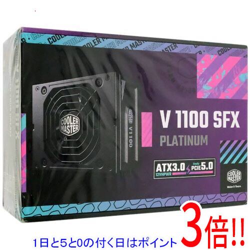 商品名【1日と5.0のつく日、18日はポイント3倍！】Cooler Master V SFX Platinum 1100 MPZ-B001-SFAP-BJP 1100W商品状態 新品 商品名 電源ユニット 型番 V SFX Platinum...