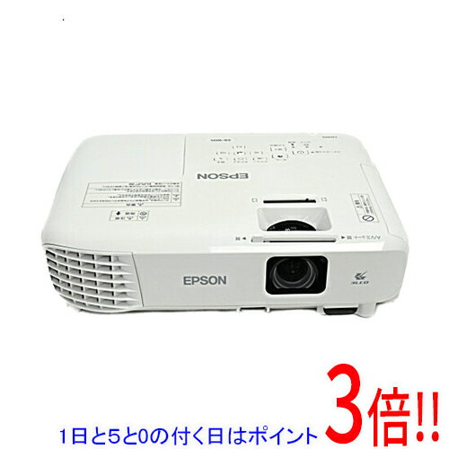 商品名【1日と5.0のつく日、18日はポイント3倍！】【中古】EPSON製 液晶プロジェクター EB-W05 3300ルーメン リモコンなし商品状態 動作確認済みの中古品です。 ※中古品ですので、傷、汚れ等ある場合がございます。 ご理解の上...