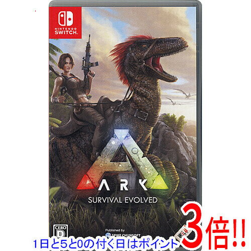 商品名【中古】ARK： Survival Evolved Nintendo Switch商品状態 開封済みの中古品です。☆ケース付き！※本商品は、製品の性質上、返品はお受けできませんのでご了承ください。 商品情報 恐竜が闊歩する島で狩りや素...