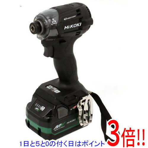 商品名HiKOKI 充電式インパクトドライバー 18V WH18DC (2XPBZ) ストロングブラック商品状態新品 当店では電動工具に関しましての初期不良の対応期間を2週間と定めさせていただいております。 それ以降の使用に関しましての不良...