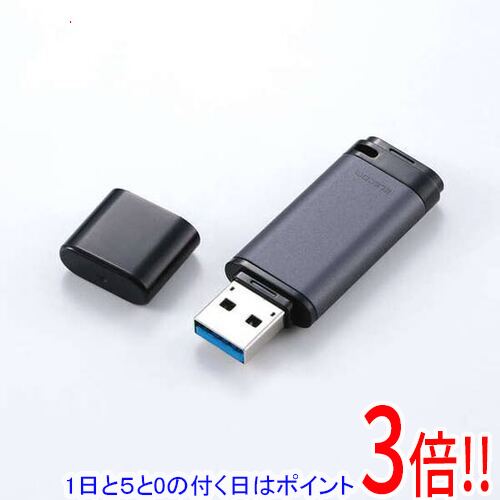 商品名ELECOM キャップ式 USB 5Gbps USBメモリ MF-RCU3032GBK 32GB ブラック商品状態 新品です。 商品説明 キャップでコネクターをしっかり保護。ゴミやホコリの侵入からコネクターを守る、USBメモリです。キ...