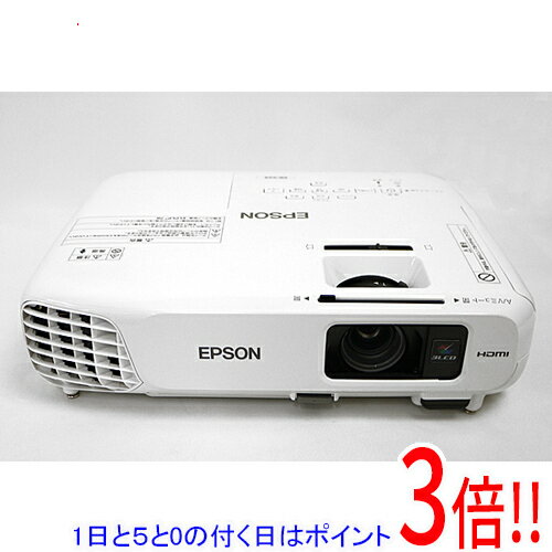 商品名【1日と5.0のつく日、18日はポイント3倍！】【中古】EPSON製 液晶プロジェクター EB-X18 2900ルーメン リモコンなし商品状態 動作確認済の中古品です。 ※中古品ですので、傷、汚れ等ある場合がございます。ご理解の上、ご...