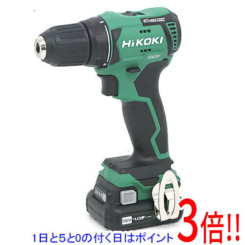 商品名HiKOKI コードレスドライバドリル 10.8V 4.0Ah DS12DD (2LS)商品状態新品※ケース・付属品完備当店では電動工具に関しましての初期不良の対応期間を2週間と定めさせて いただいております。それ以降の使用に関しまし...