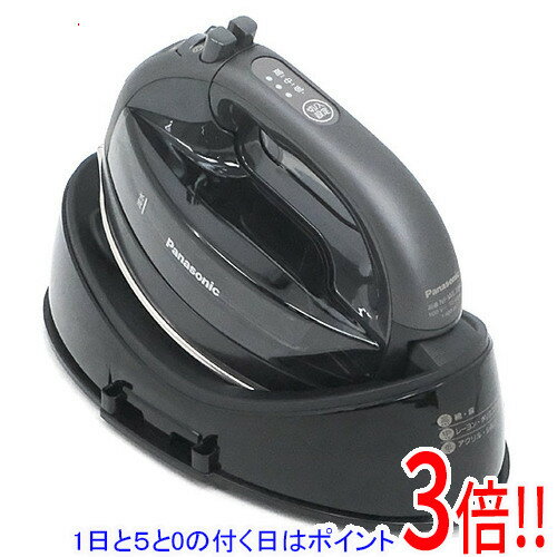 商品名【延長保証対応!!】【新品訳あり(箱きず・やぶれ)】 Panasonic コードレススチームアイロン NI-WL709-K カームブラック商品状態新品の商品です。外箱に破れや潰れ、汚れなどのダメージがあります。（訳あり理由）※外箱のダ...