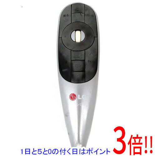 商品名【中古】LGエレクトロニクス マジックリモコン AN-MR400P 本体いたみ商品状態 動作確認済の中古品です。※本体に割れ・キズ・汚れなどの傷みが見られます。※中古品ですので、傷、汚れ等がございます。ご理解の上、ご検討お願いします。...
