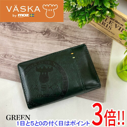 商品名【新品(開封のみ)】 VASKA by moz カリオン L字ファスナー札入れ VS-0132 グリーン商品状態 新品未使用です。 商品情報 SWEDENの人気ブランド『moz』 エルクは、人懐っこいけれど恥ずかしがりやで不器用な、ヘ...