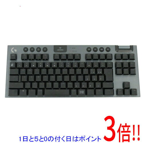 商品名【中古】ロジクール G913 TKL LIGHTSPEED Wireless RGB Mechanical Gaming Keyboard-Clicky G913-TKL-CKBK ブラック商品状態 動作確認済の中古品です。 ※中古品...
