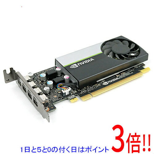 商品名【1日と5.0のつく日、18日はポイント3倍！】【中古】ELSAグラボ NVIDIA T1000 ENQT1000-4GER PCIExp 4GB商品状態 動作確認済みの中古品です。 ※ロープロブラケットのみ。標準ブラケットは付属しま...