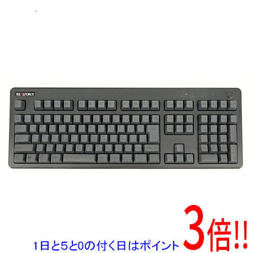 商品名【1日と5.0のつく日、18日はポイント3倍！】【中古】東プレ キーボード REALFORCE R3 R3HA11 ブラック/ダークグレー 元箱あり商品状態 動作確認済の中古品です。 ※中古品ですので、傷、汚れ等ある場合がございます。...