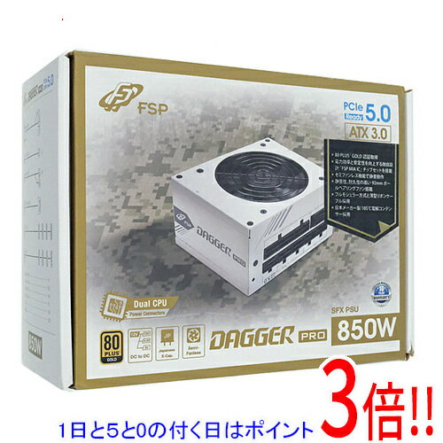 商品名FSP SFX電源ユニット DAGGER PRO ATX3.0(PCIe5.0) 850W White SDA2-850 Gen5.W ホワイト商品状態 新品 商品名 SFXサイズ電源ユニット 型番 DAGGER PRO ATX3.0...