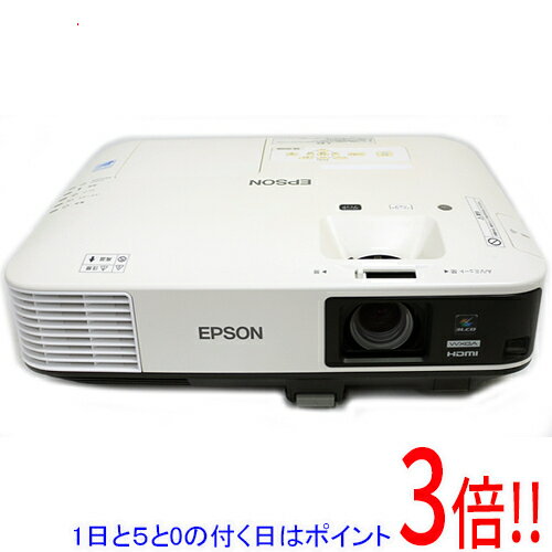商品名【1日と5.0のつく日、18日はポイント3倍！】【中古】EPSON 液晶プロジェクター EB-1975W 訳あり商品状態動作確認済の中古品です。※本体を傾けると内部からカラカラと音がします。※本体、リモコンが日焼けしております。※中古...