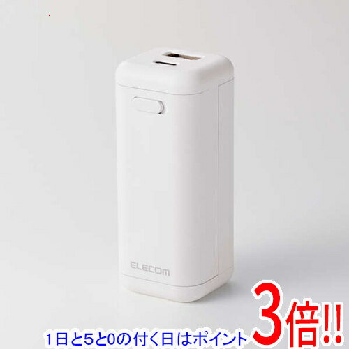 商品名【1日と5.0のつく日、18日はポイント3倍！】ELECOM 乾電池式モバイルバッテリー DE-KD06WH ホワイト商品状態 新品 商品説明 万が一の際でも乾電池があればスマートフォンなどを充電できる。単3形アルカリ乾電池(またはニ...