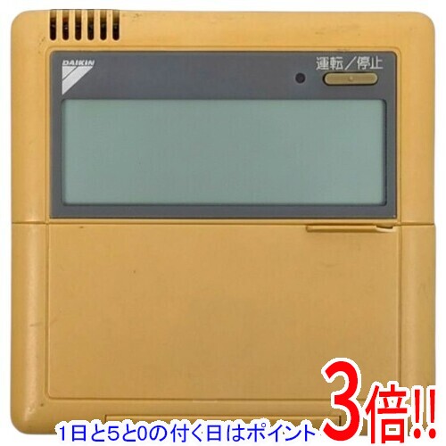 商品名【中古】DAIKIN 業務用エアコン用ワイヤードリモコン BRC1C1 本体いたみ商品状態動作確認済みの中古品です。※中古品のため、使用感や傷、汚れ等がある場合がございます。日焼けによる激しい色あせがございます。※外観上の変色であり、...
