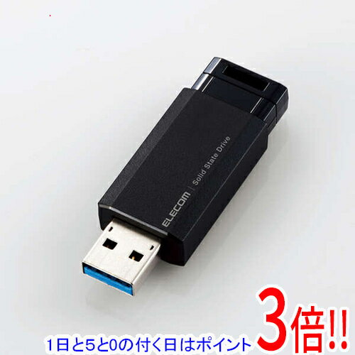 商品名【延長保証対応!!】ELECOM 外付けポータブルSSD ESD-EPK1000GBK ブラック 1TB商品状態新品型番ESD-EPK1000GBK [ブラック]仕様[スペック]容量 1000 GBインターフェイス USB3.2(Ge...
