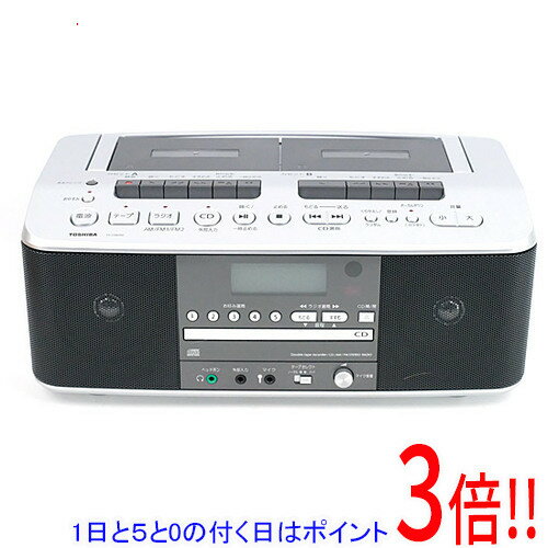 商品名【延長保証対応!!】【1日と5.0のつく日、18日はポイント3倍！】TOSHIBA CDラジカセ TY-CDW990-S商品状態新品商品説明ダブルカセット/CD/ラジオに対応したCDラジカセ商品名CDラジカセ型番TY-CDW990-S...