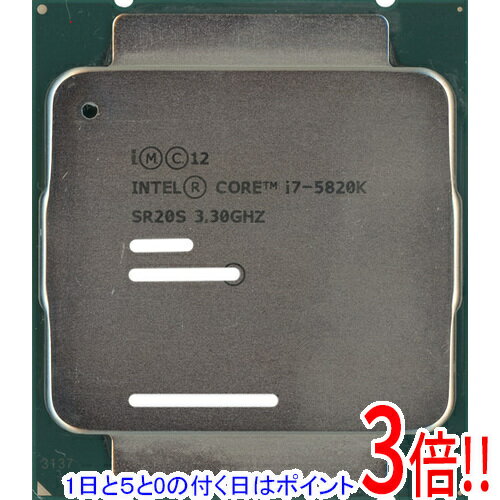 商品名【中古】Core i7 5820K 3.3GHz LGA2011-3 SR20S商品状態 動作確認済の中古品です。 ※中古品ですので、傷、汚れ等ある場合がございます。ご理解の上、ご検討お願いします。 商品名 Core i7 5820K...