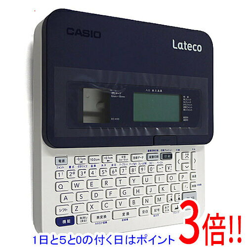商品名【延長保証対応!!】CASIO ラベルライター Lateco EC-K10商品状態新品商品説明「ラミネートサーマル」テープを採用したラベルライター 商品名ラベルライター 型番Lateco EC-K10仕様[基本仕様] オートカッター ...