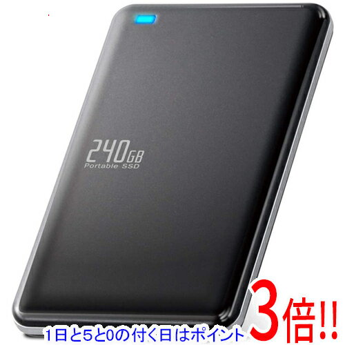 商品名【延長保証対応!!】【新品訳あり(箱きず・やぶれ)】 ELECOM 外付けポータブルSSD ESD-ED0240GBK 240GB商品状態新品の商品です。外箱に破れや潰れ、汚れなどのダメージがあります。（訳あり理由）※外箱のダメージの...