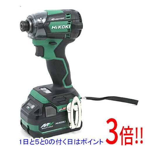 商品名HiKOKI 充電式インパクトドライバー 18V WH18DC (2XPZ) アグレッシブグリーン商品状態新品 当店では電動工具に関しましての初期不良の対応期間を2週間と定めさせていただいております。 それ以降の使用に関しましての不良...