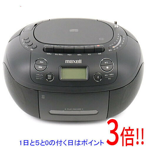 商品名【延長保証対応!!】maxell Bluetooth対応CDラジオカセットレコーダー MXCR-200 ブラック商品状態新品の商品です。商品説明Bluetooth機能搭載カセットテープで音楽を残す、聴く。Bluetooth機能搭載。ワ...