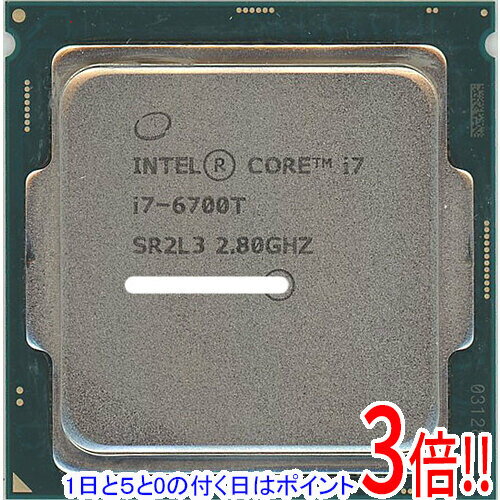 商品名【1日と5.0のつく日、18日はポイント3倍！】【中古】Core i7 6700T 2.8GHz LGA1151 SR2L3商品状態 動作確認済みの中古品です。 ※中古品ですので、傷、汚れ等ある場合がございます。 ご理解の上、ご検討お...