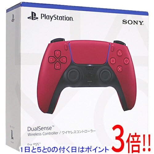 商品名【中古】SONY ワイヤレスコントローラー DualSense CFI-ZCT1J02 コズミック レッド 元箱あり商品状態 動作確認済の中古品です。 ※中古品ですので、傷、汚れ等ある場合がございます。ご理解の上、ご検討お願いします。...