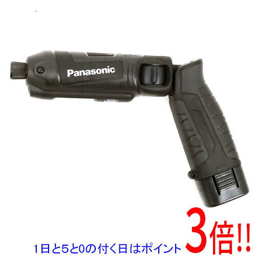 商品名Panasonic 充電スティックインパクトドライバー 7.2V EZ7521F07D-B 黒商品状態新品の商品です。型番EZ7521F07D-B [黒]仕様[基本仕様]タイプ インパクトドライバー最大締め付けトルク 25 N・m対応...