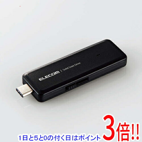 商品名【延長保証対応!!】ELECOM 外付けポータブルSSD ESD-EMH1000GBK ブラック 1TB商品状態 新品 商品説明 USB Type-C(TM)スライドコネクターを採用したUSB 10Gbps(USB3.2(Gen2))...