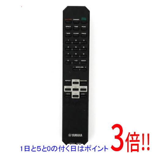 商品名【中古】YAMAHA オーディオリモコン CDX3 V492590 電池カバーなし 本体いたみ商品状態 動作確認済の中古品です。※電池カバーはありません。※本体に多数の細かな擦り傷が見られます。※中古品ですので、傷、汚れ等がございます...