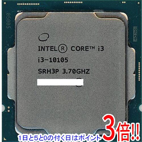 商品名【中古】Core i3 10105 3.7GHz 6M LGA1200 65W SRH3P商品状態 動作確認済みの中古品です。 ※中古品ですので、傷、汚れ等ある場合がございます。 ご理解の上、ご検討お願いします。 CPU名 Core ...