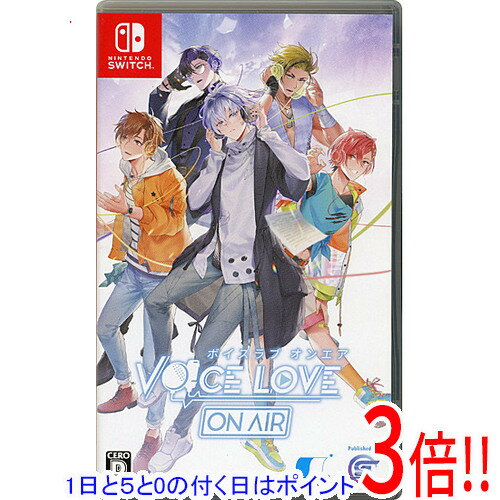 商品名【中古】Voice Love on Air(ボイスラブオンエアー) Nintendo Switch商品状態 開封済みの中古品です。☆ケース付き！※本商品は、製品の性質上、返品はお受けできませんのでご了承ください。 商品情報 声優の演技...