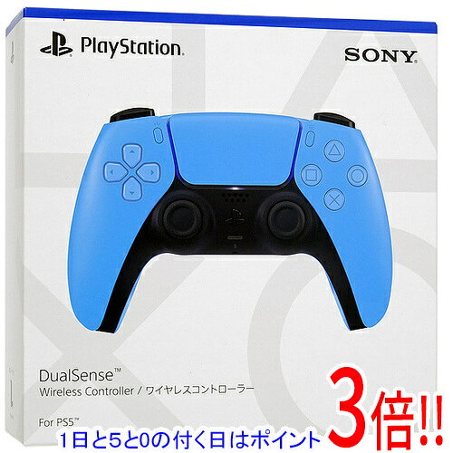 商品名【新品(開封のみ)】 SONY ワイヤレスコントローラー DualSense CFI-ZCT1J05 スターライト ブルー商品状態 新品未使用。開封のみの未使用品です。商品情報 よりリアルなゲーム体験がここに ハプティックフィードバッ...