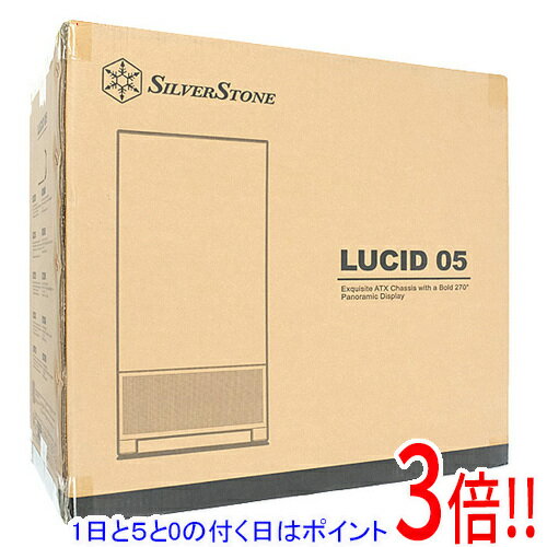 商品名【1日と5.0のつく日、18日はポイント3倍！】SILVERSTONE製 PCケース Lucid 05 SST-LD05-B-ARGB 黒商品状態 新品 型番 Lucid 05 SST-LD05-B-ARGB [黒] 仕様 [基本スペ...
