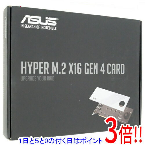 商品名ASUS HYPER M.2 X16 GEN 4 Card [M.2]商品状態 新品。 商品名 USB3.0インターフェイス増設ボード 型番 HYPER M.2 X16 GEN 4 Card [M.2] 仕様 [スペック] 対応バス ...