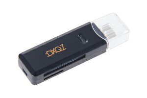 USB3.2 Gen 1対応 SDカード & microSDカード リーダーライター 《デュアルカードスロット》 USBメモリーサイズのコンパクトなカードリーダー/ライター。鞄に入れてもじゃまにならず、手軽に持ち運べます。 大容量SDカード...