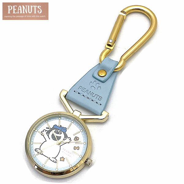 【素材】ケース：合金カラビナ：アルミニウム風防：アクリルガラスベルト素材：合皮 【カラー】ブルー 【サイズ】ケース直径：約34mmケース厚：約8.5mm全長：約116mm 【仕様】クォーツ（電池式）カラビナ付き 【重量】約25.1g 【防水...