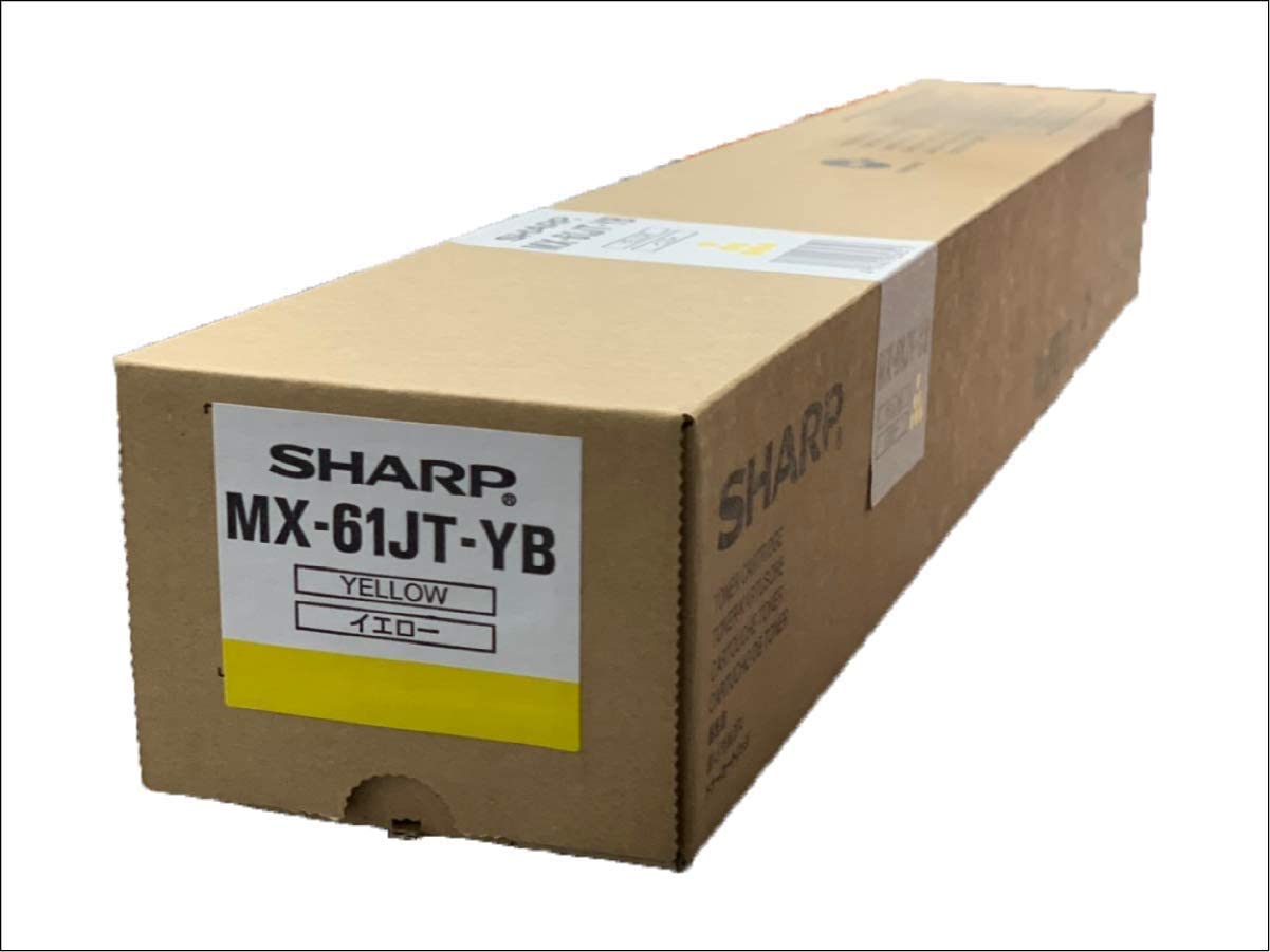 新品 メーカー 純正 シャープ SHARP MX-61JT-YB トナー カートリッジ 送料無料 MX-6170FN MX-6150FN MX-5170FN MX-5150FN イエロー 4974019856513 SHARP シャープ M...