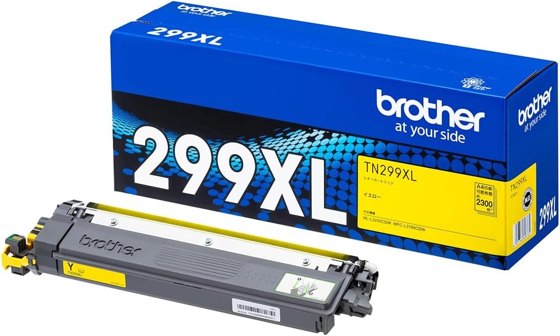 新品 brother TN299XLY イエロー ブラザー 大容量 トナー カートリッジ パソコン 周辺機器 PCサプライ 消耗品 プリンター メーカー 純正 送料無料 4977766828741 HL-L3240CDW MFC-L3780...