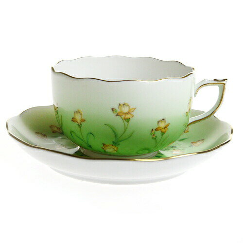 ◆商品仕様 素材 磁器（Porcelain） 生産国 ハンガリー （Made in Hungary） サイズ 口直径 約8.9cm / 高さ 約5.4cm ソーサー直径 約14cm 容量 約200ml ブランドBOX 付属しておりません。 ...