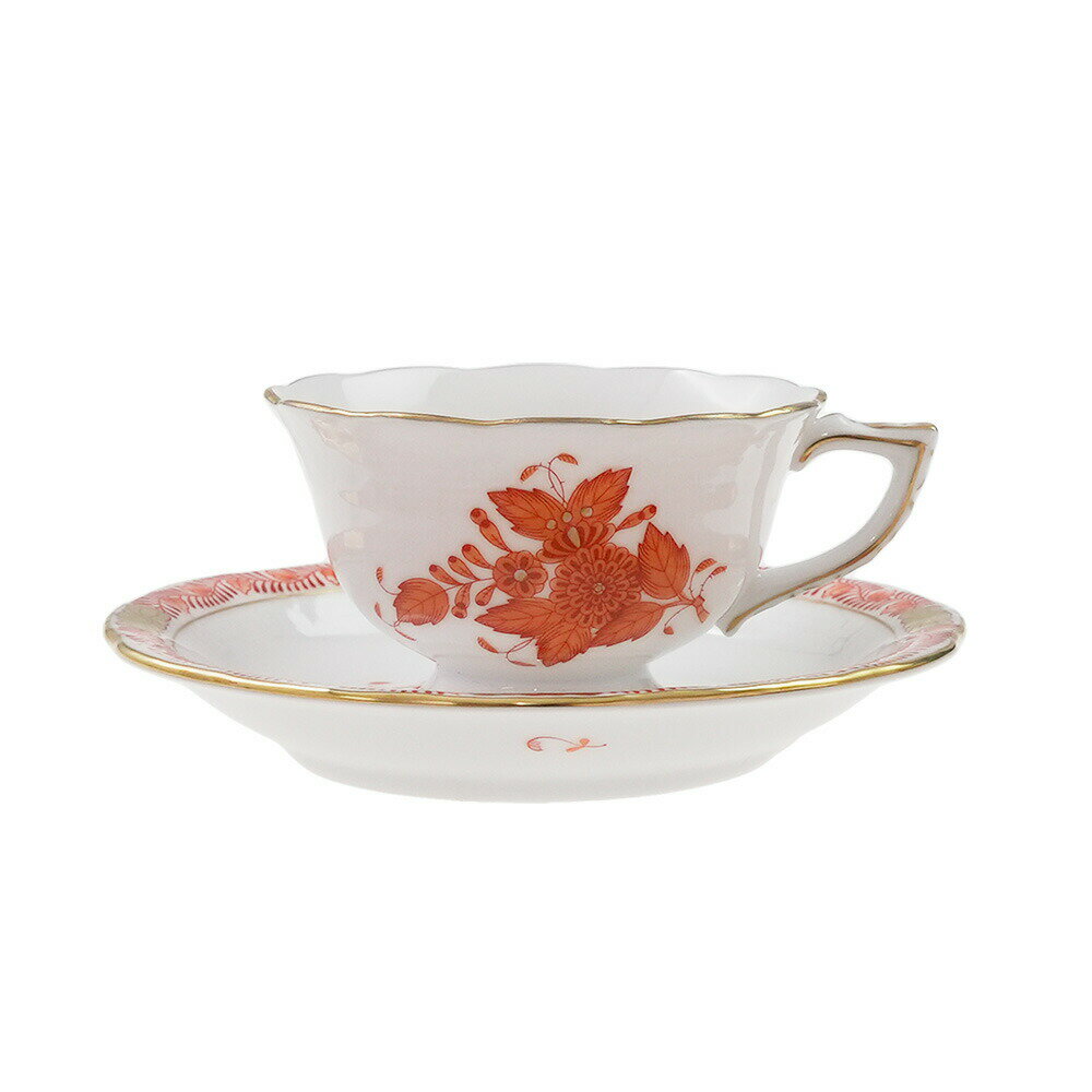 生産国 ハンガリー（Made in Hungary） 素材 磁器（Porcelain） サイズ ＜カップ＞口直径 約7.4cm/ 高さ 約4.5cm ＜ソーサー＞直径 約11.5cm 商品につきまして 商品は1点ずつ手描きのため個体差があり...
