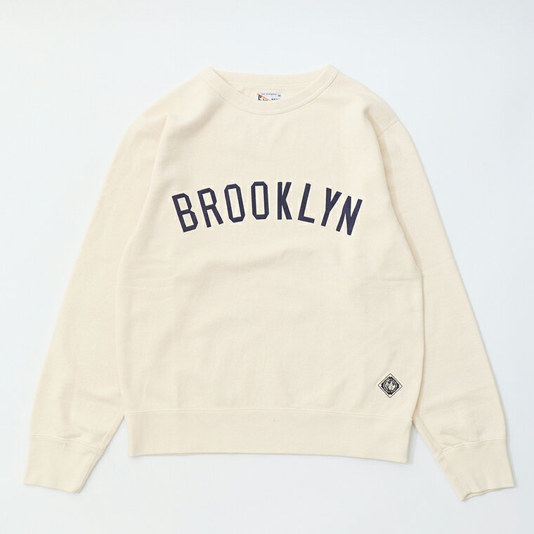 フェルコのその他のアイテムはこちら その他トップスはこちらニグロリーグ ブルックリンロイヤルジャイアンツ クラシックフィット 10オンス テリー バインダークルー セットイン スウェットシャツ 日本製 FELCO (フェルコ) CLASSI...