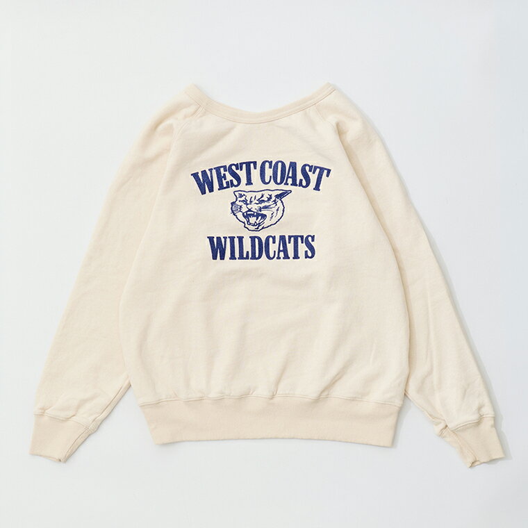 ミクスタのその他のアイテムはこちら その他トップスはこちらクルーネック ラグラン スウェットシャツ ワイルドキャッツ アメリカ製 アメカジ MIXTA (ミクスタ) L/S CREW NECK RAGLAN SWEAT SHIRT WILD...