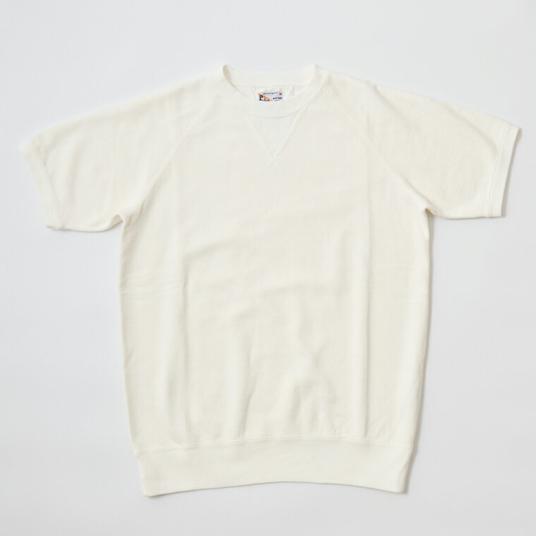 フェルコのその他のアイテムはこちら その他トップスはこちらクラシックフィット 半袖 Vガゼット ラグラン クルーネック スウェット 10オンス 日本製 FELCO (フェルコ) CLASSIC FIT S/S V GUSSET RAGLAN...