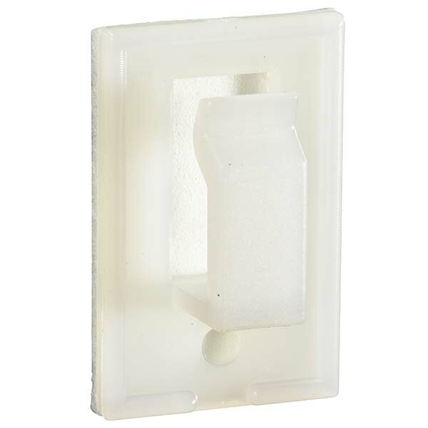 ●テープ付きなので簡単に固定できます。●RoHS適合品 適合電線 VCTFK2.0mm2まで、VVF1.6×2まで 貼付寸法 17.3×27.5ミリ 材質 ナイロン66 難燃性（本体） UL94V-2 最大静荷重 約3.0kg 色 白 入数...